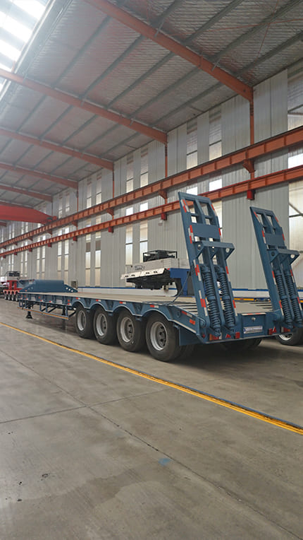 Extendable Drop Step Deck Trailer for Sale